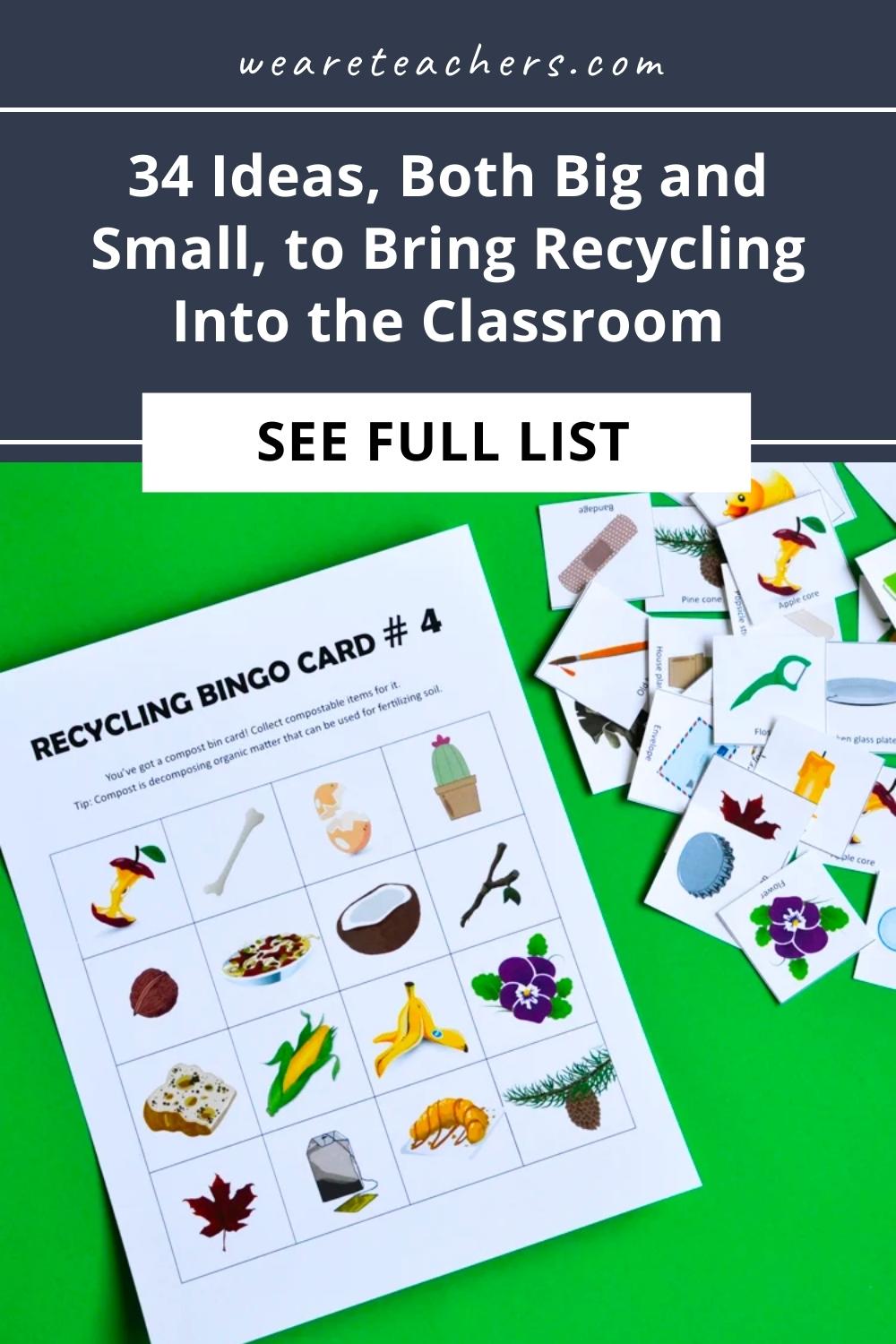 34 Fun Recycling Activities for the Classroom - WeAreTeachers