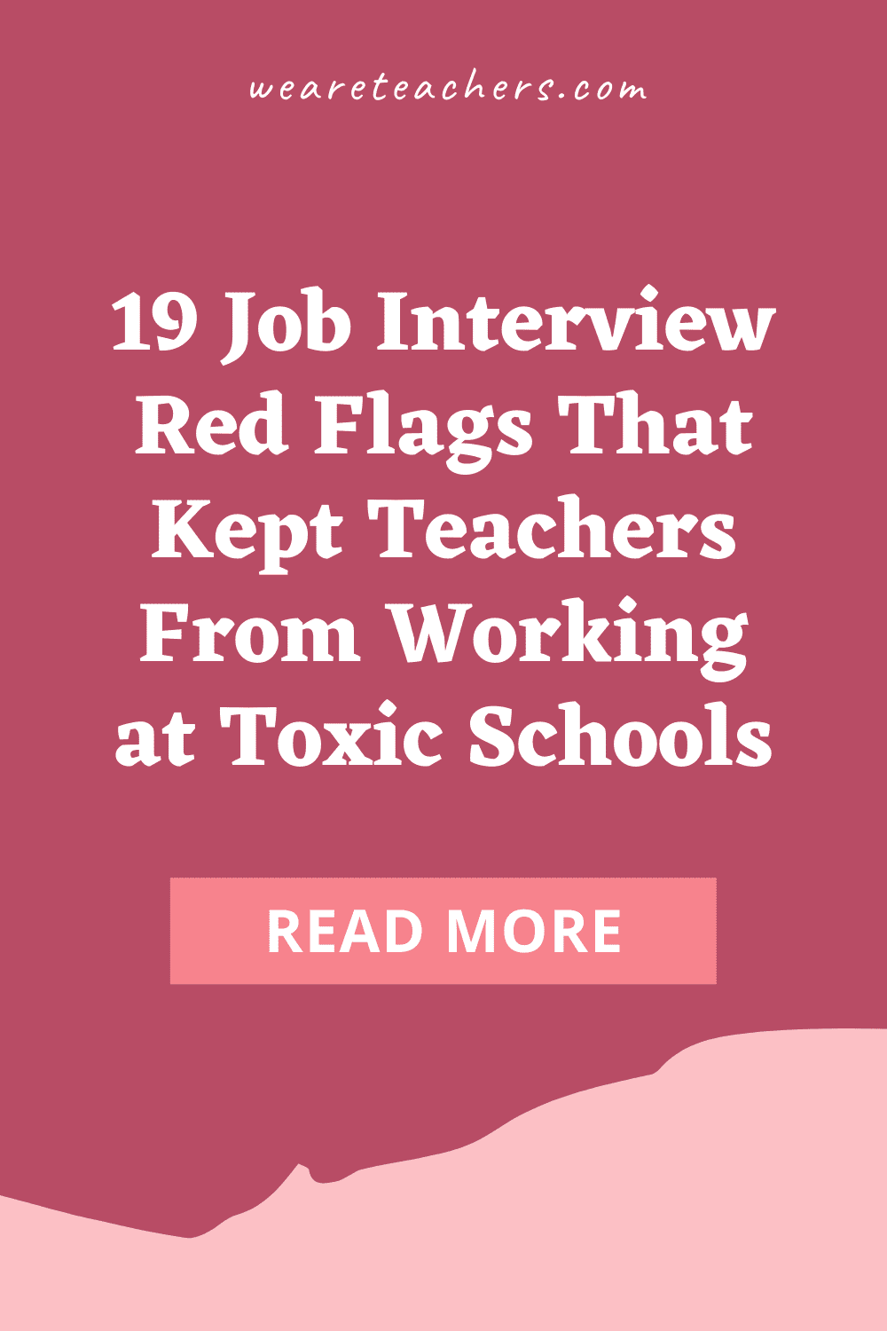 19 Job Interview Red Flags for Teachers - WeAreTeachers