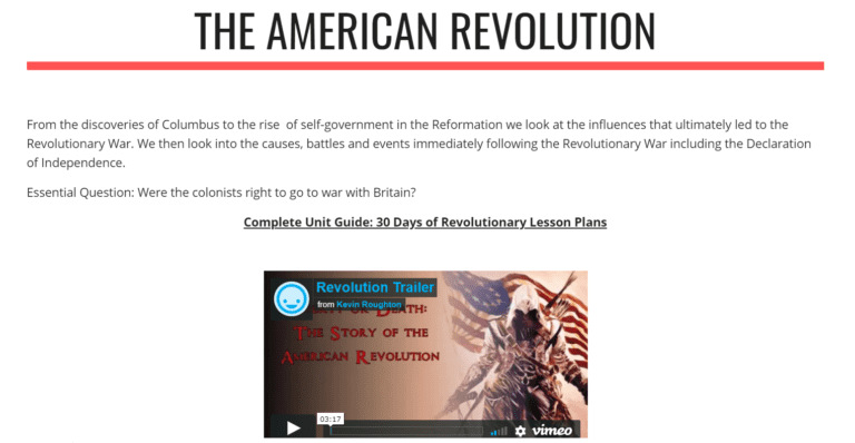 15 Websites and Activities to Teach Kids About The Revolutionary War ...