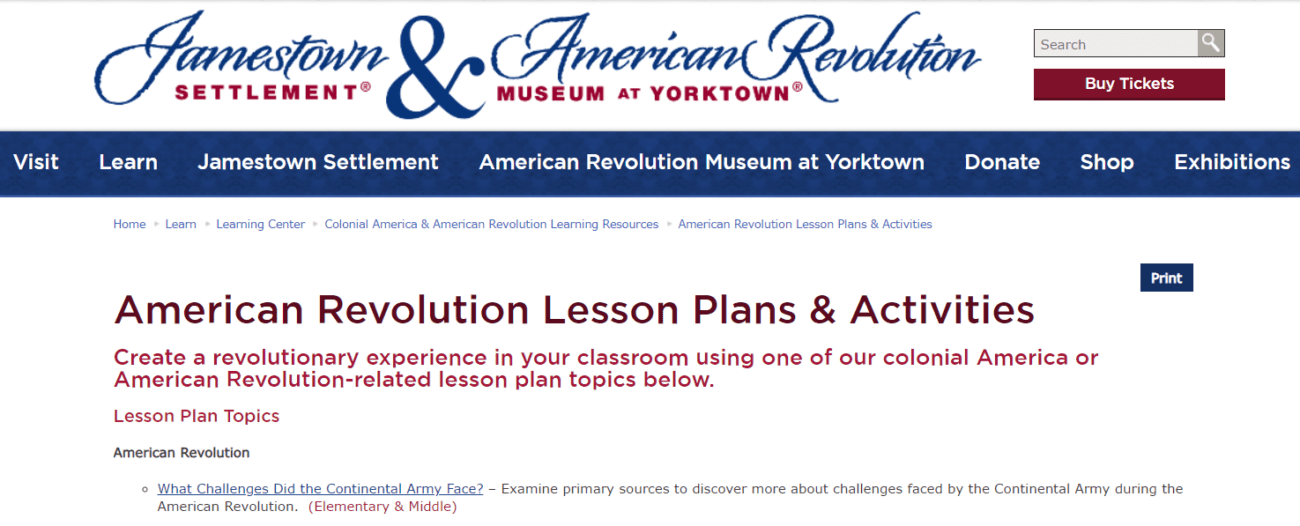 15 Websites and Activities to Teach Kids About The Revolutionary War ...