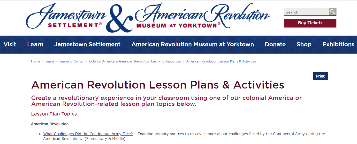 15 Websites and Activities to Teach Kids About The Revolutionary War ...
