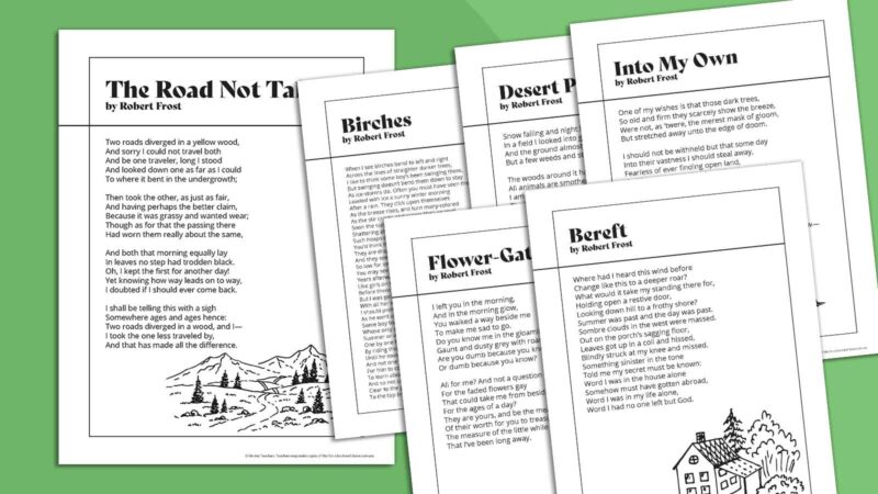 25 Popular Shakespeare Poems (Free Printables)