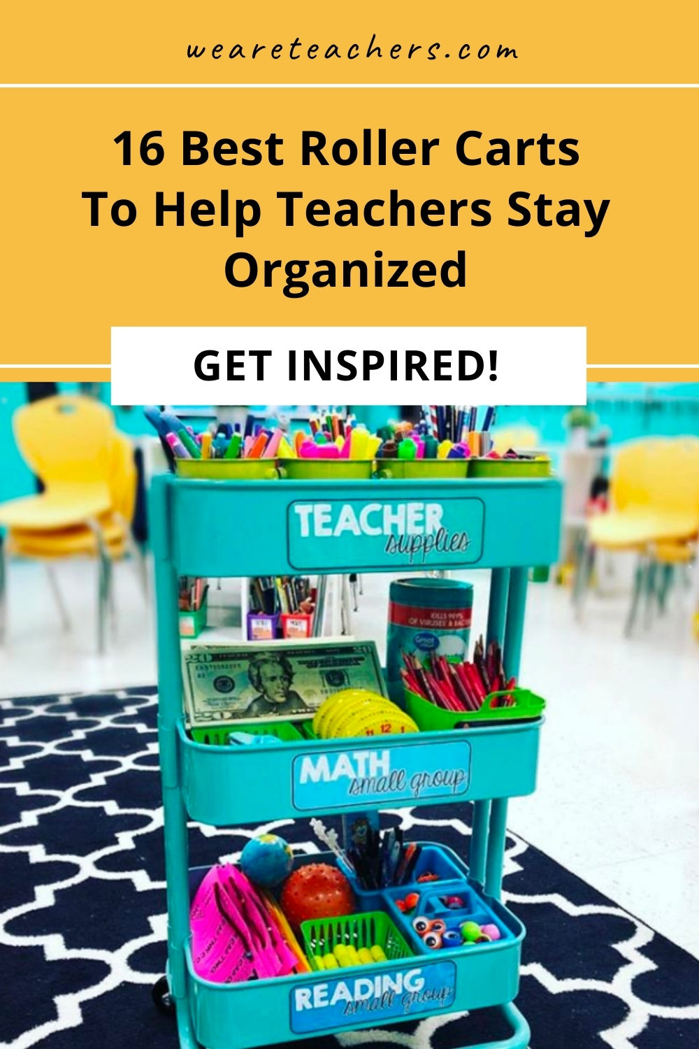 17 Best Roller Carts for Teachers To Stay Organized