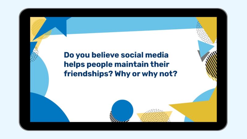 Free Slide Deck: Attendance Questions for Middle and High School