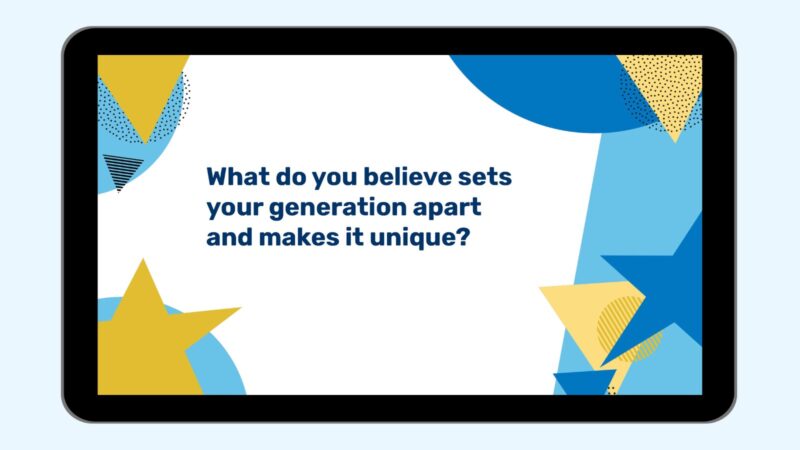 Free Slide Deck: Attendance Questions for Middle and High School