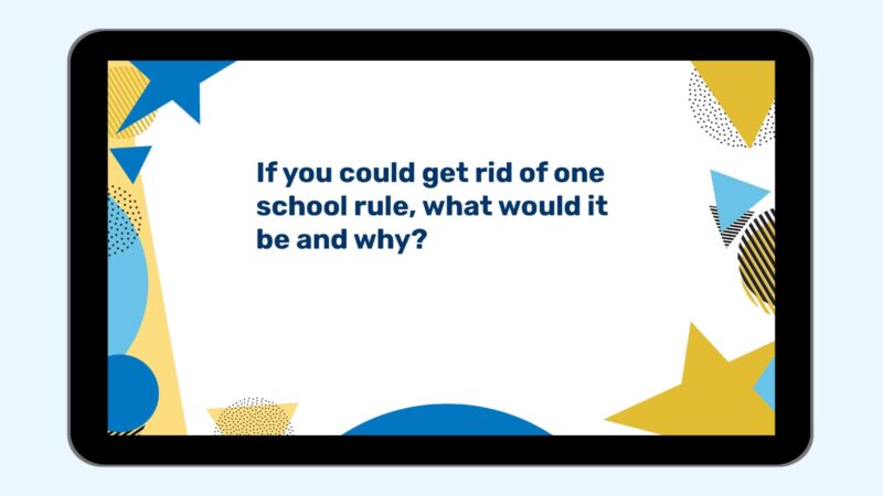 Free Slide Deck: Attendance Questions for Middle and High School