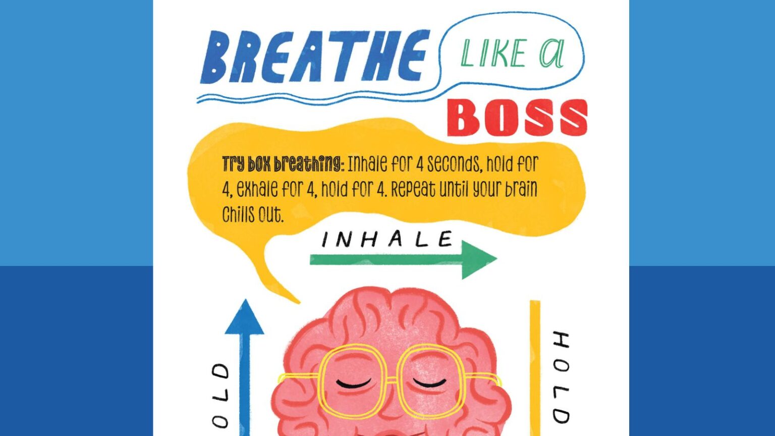 Free Classroom Posters To Help Students Manage Stress