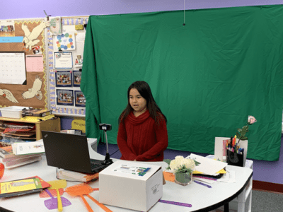 A Green Screen Is the Classroom Tech Tool You Didn't Know You Needed