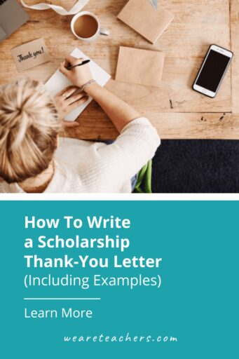 Scholarship Thank-You Letters - Guide and Examples