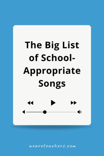 The Big List of School-Appropriate Songs To Keep Kids Motivated