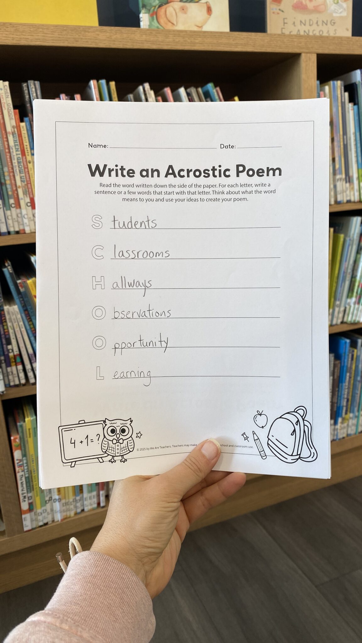 How To Write Acrostic Poems: Examples and Templates - Asha Modern School