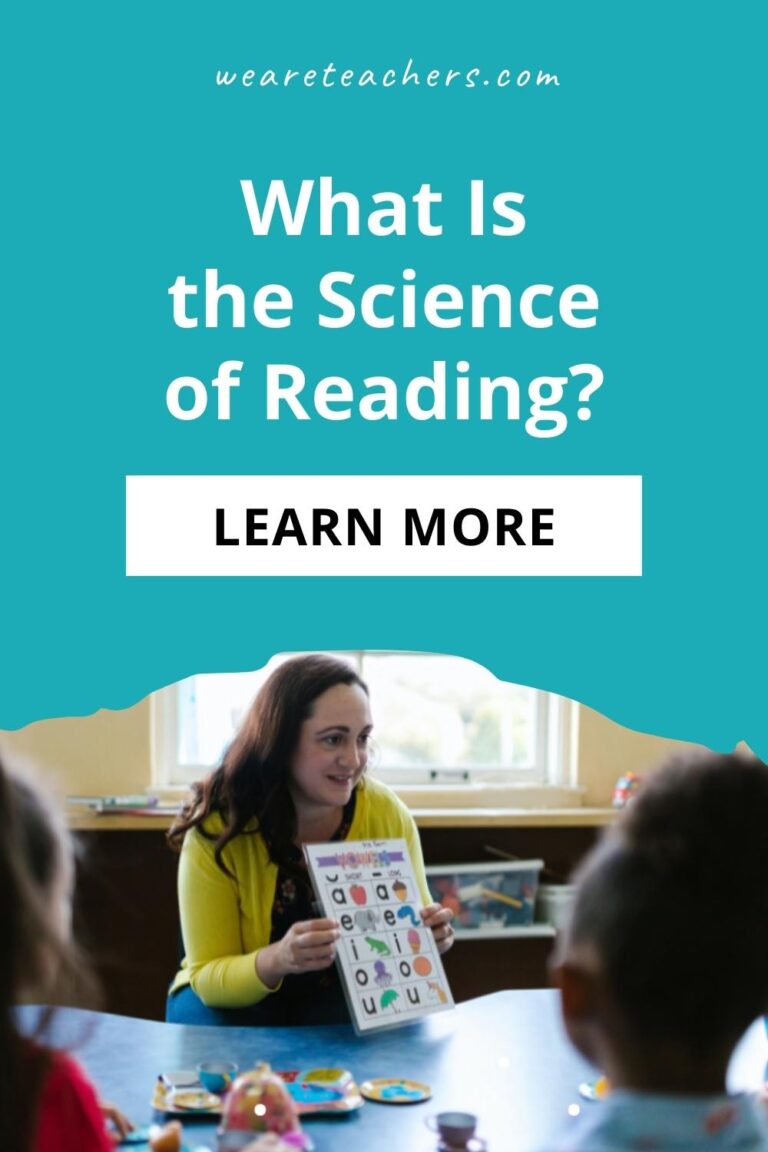 What Is the Science of Reading? - We Are Teachers