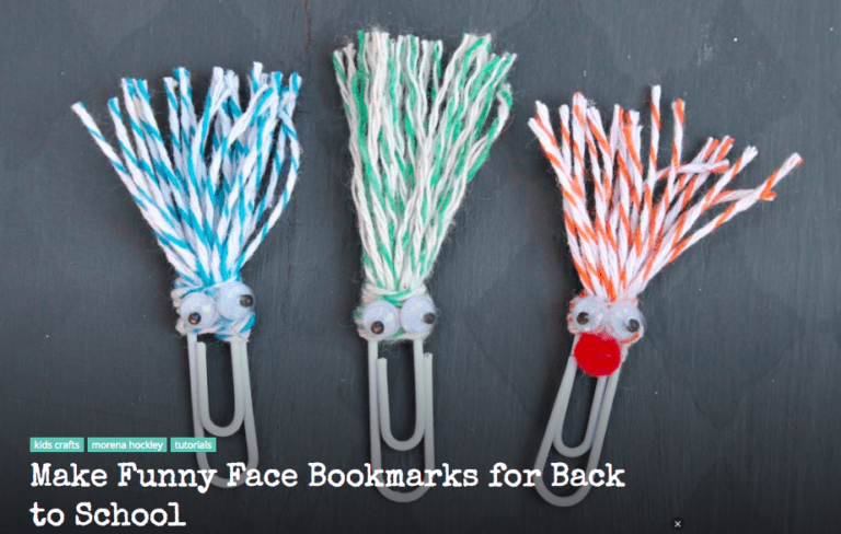 24 Adorable DIY Bookmarks for Students - WeAreTeachers
