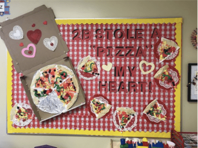 18 Lovely Valentine’s Day Bulletin Board Ideas
