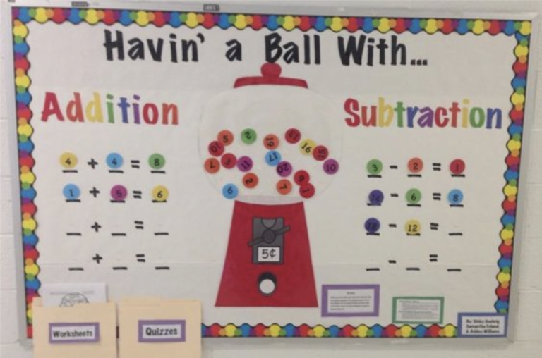 20 Math Bulletin Board Ideas That Make Learning Fun