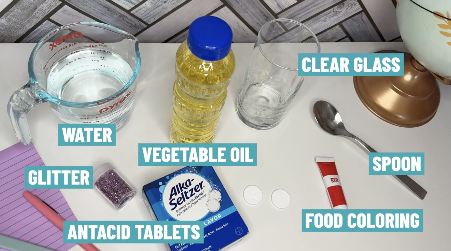 DIY Lava Lamp Experiment: How-To Plus Free Worksheet