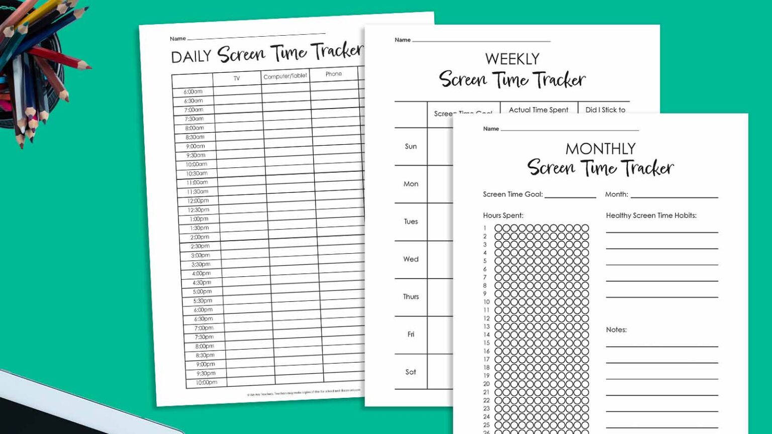 Screen Time Tracker: Free Download (Daily, Weekly, Monthly)