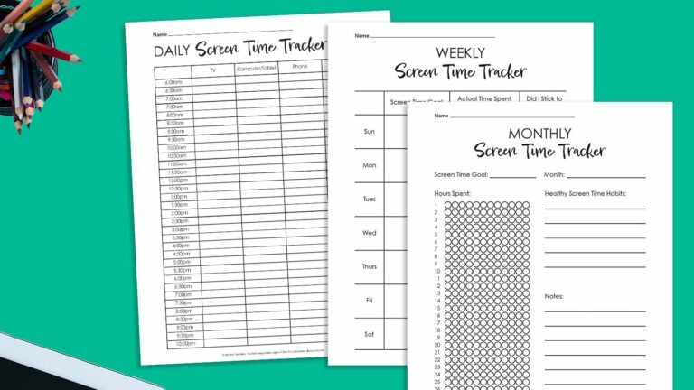Screen Time Tracker: Free Download (Daily, Weekly, Monthly)