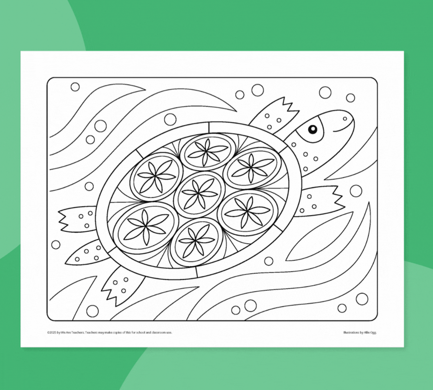 Sea Turtle Coloring Pages: Free Download