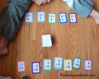 51 Easy Math Facts Games and Activities