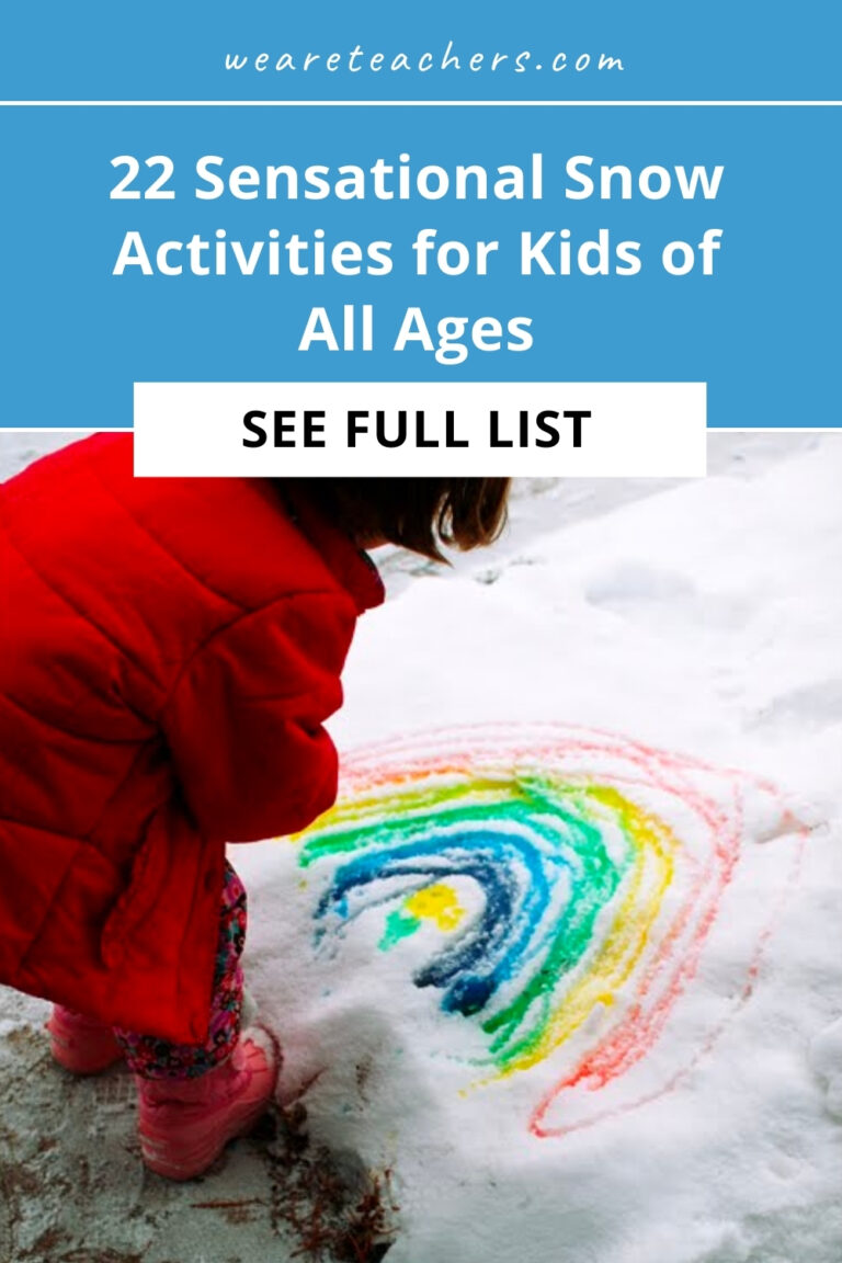 22 Sensational Snow Activities for Kids of All Ages