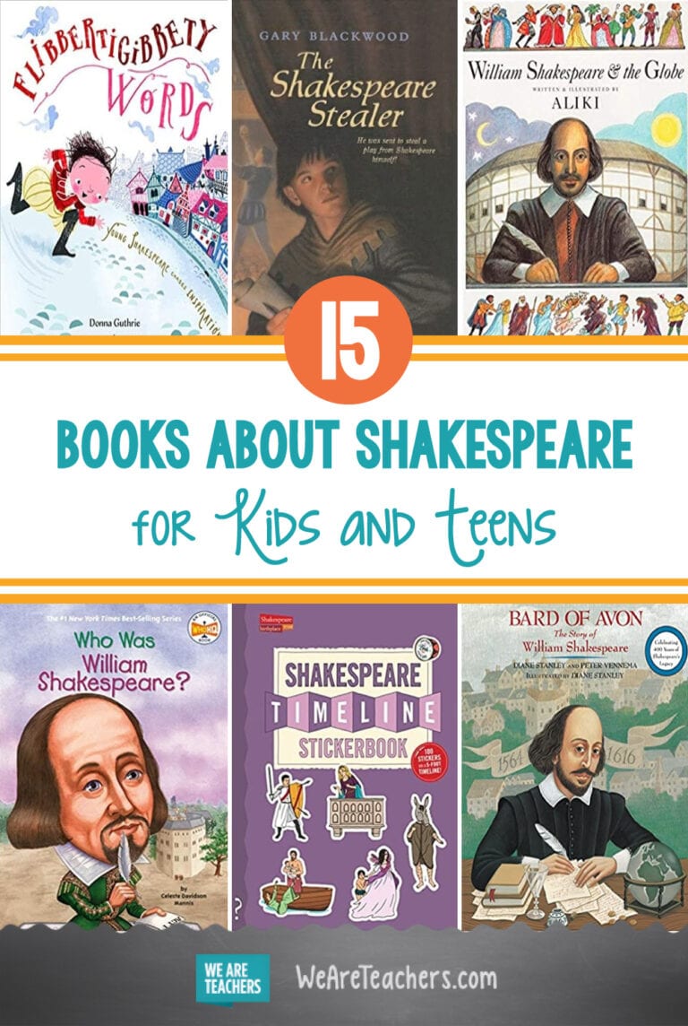 15 Engaging Books About Shakespeare For Kids and Teens