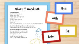 Short 'I' Words (Lists, Teaching Ideas, and Free Printables)
