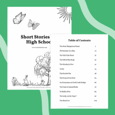 74 Best Short Stories for High School Students (Free Printables) - Asha ...