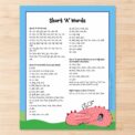 Short 'A' Words (Free Printable List and Teaching Ideas)