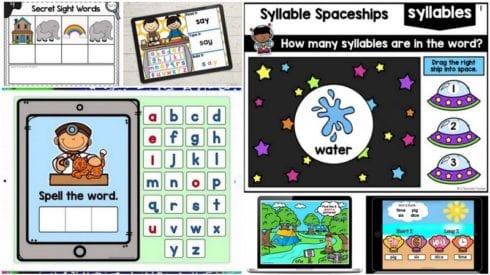 18 Interactive Phonics and Sight Words Google Slides - WeAreTeachers