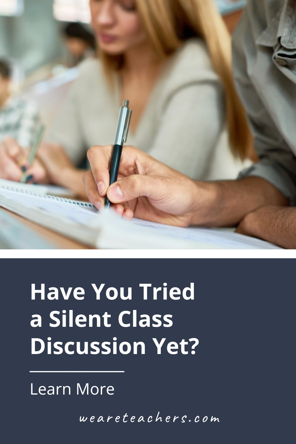 If You Haven't Tried a Silent Discussion Yet, You'll Want to ASAP