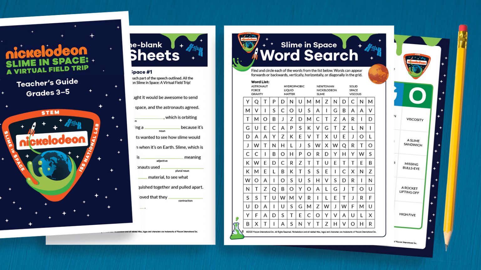 Check Out This Amazing Nickelodeon Slime in Space Virtual Field Trip