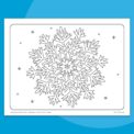 Snowflake Coloring Pages: Free Download - We Are Teachers