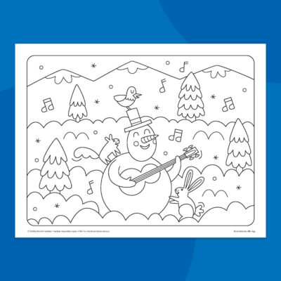 Snowman Coloring Pages: Free Download to Warm Up Your Winter - We Are ...