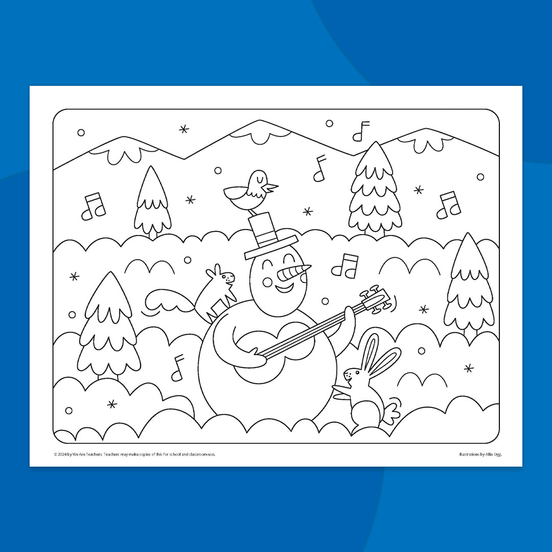 Snowman Coloring Pages: Free Download to Warm Up Your Winter - Honct.com