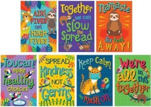 The Best Hand-Washing and Social Distancing Classroom Decor