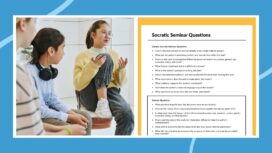 Socratic Seminar Guide and Questions (Free Printable)