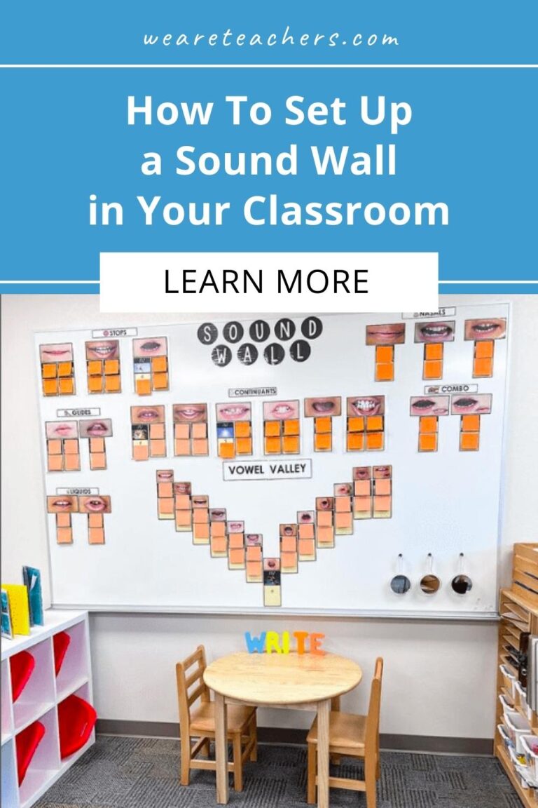 How To Set Up a Sound Wall in Your Classroom