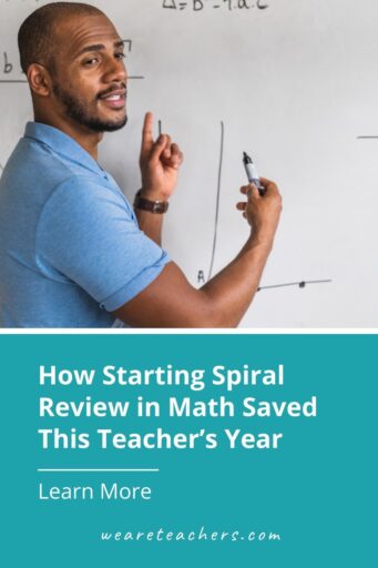 How Starting Spiral Review in Math Saved This Teacher's Year