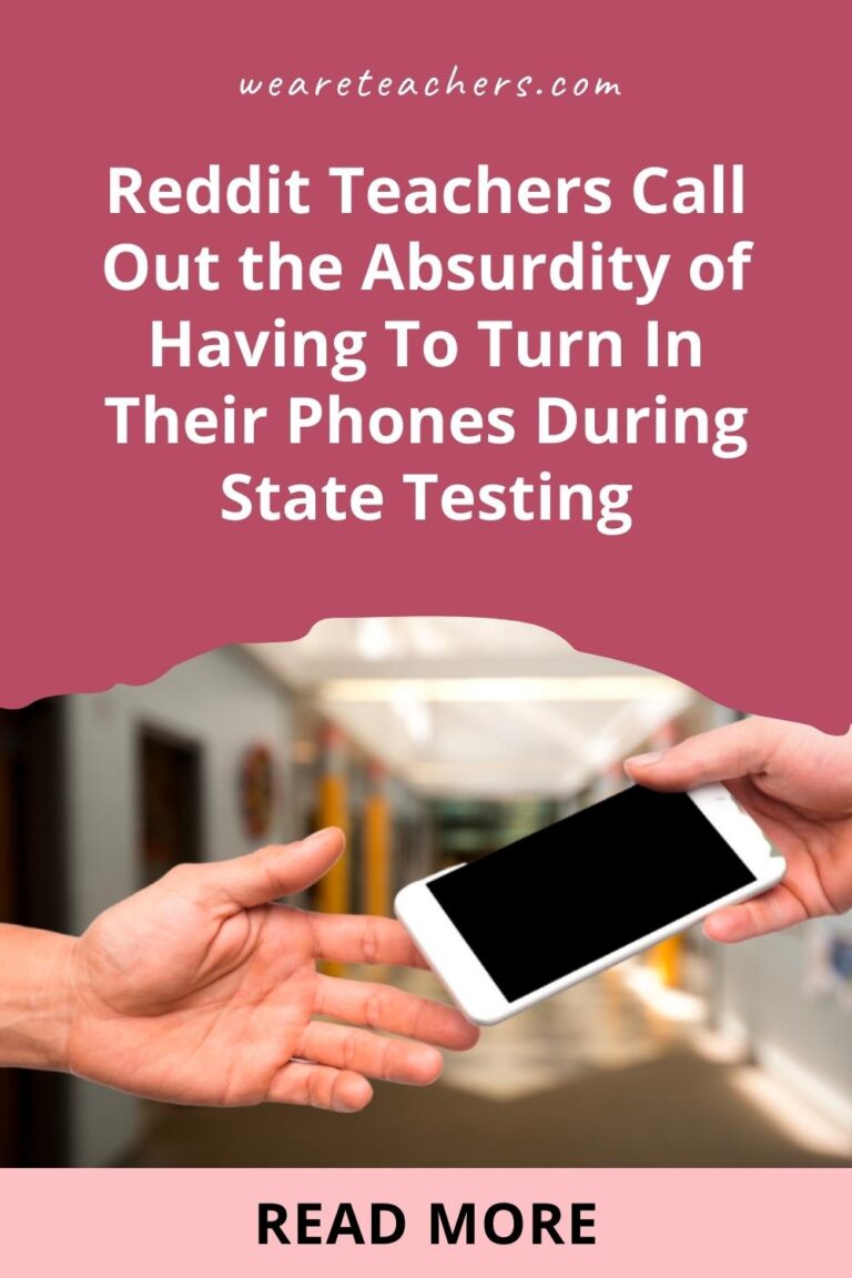 Should Teachers Have to Turn In Their Phones for State Testing?