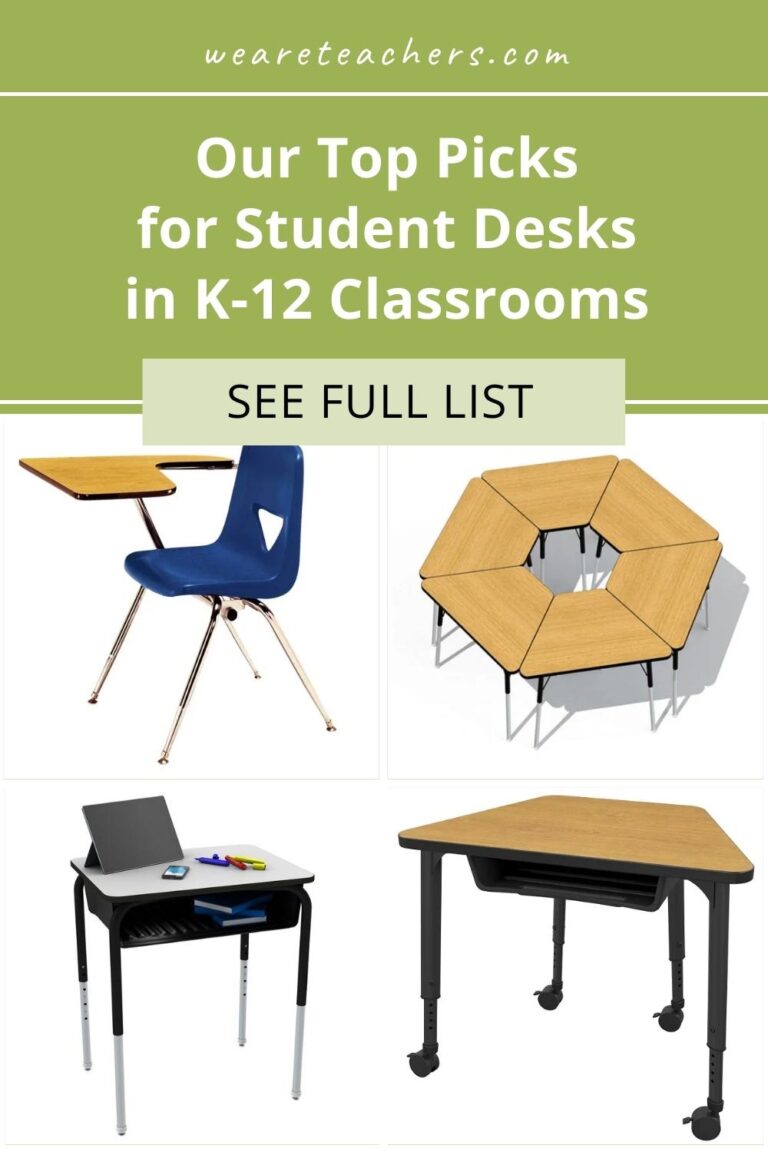 Best Student Desks for Classrooms, Recommended by Educators