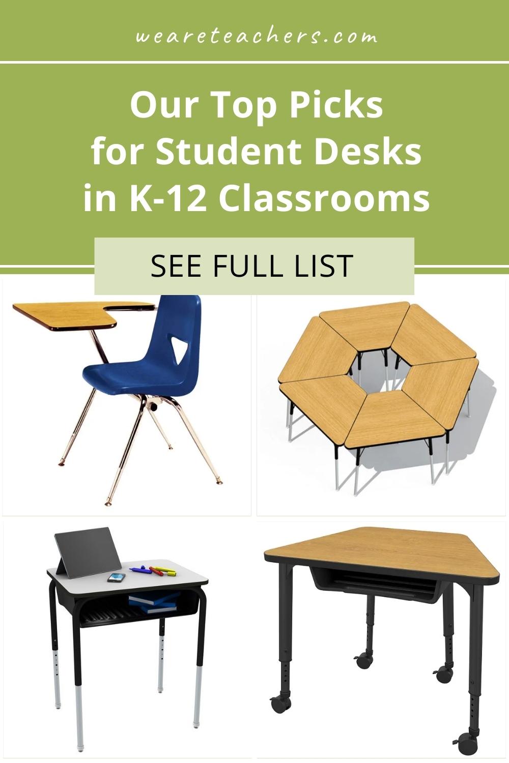 Best Student Desks for Classrooms, Recommended by Educators