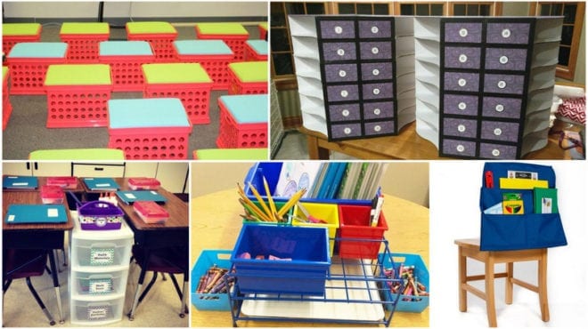 Student Storage Ideas for Classroom Supplies and Equipment