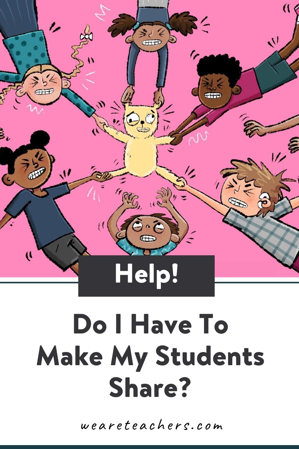 Ask We Are Teachers: Help! Do I Have To Make Students Share?