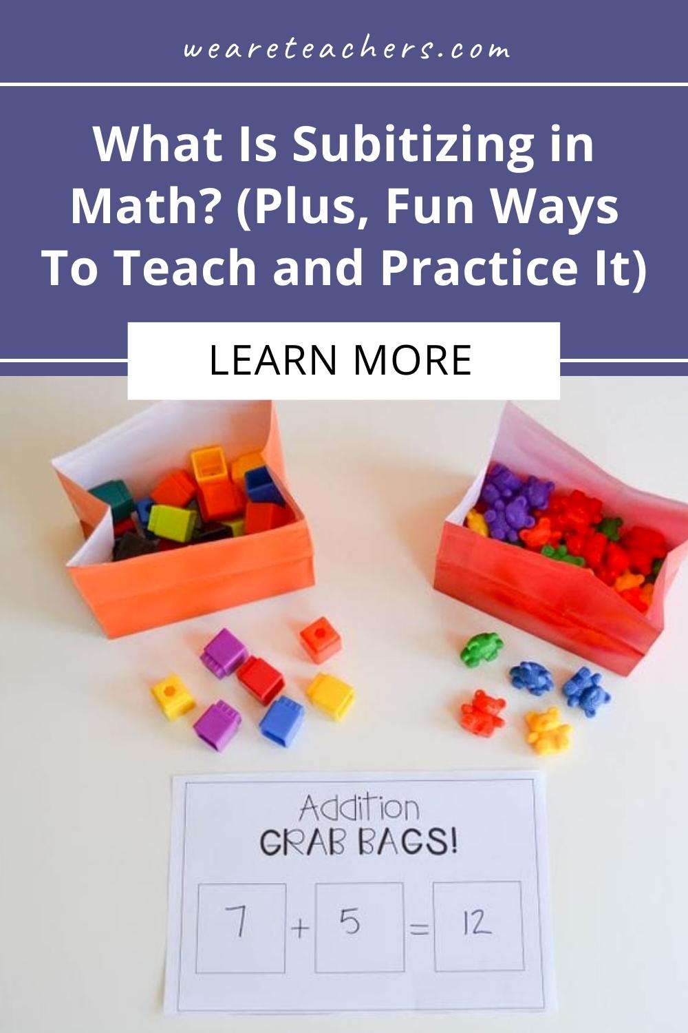 What is Subitizing in Math? Plus, Fun Ways to Teach and Practice It