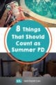 8 Things That Should Totally Count as PD for Teachers