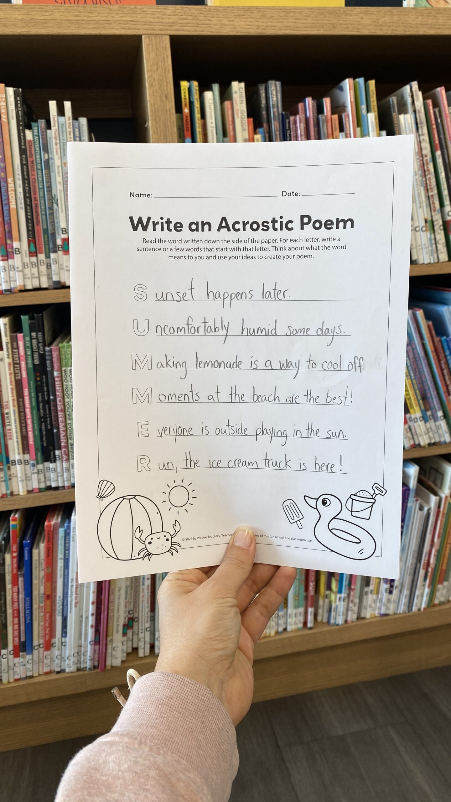 How To Write Acrostic Poems: Examples and Templates - Asha Modern School