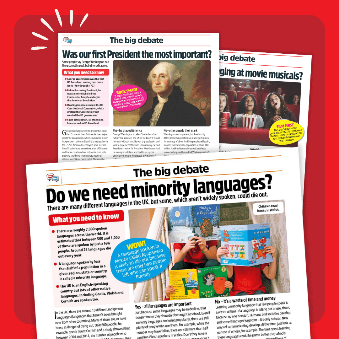 150 Debate Topics for Middle School Students (Free Printables!) - Asha ...