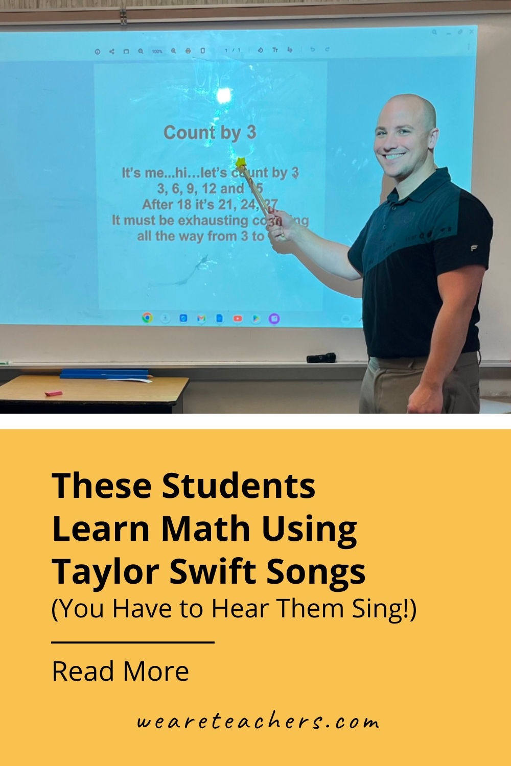 Students Sing Taylor Swift Songs in the Classroom to Learn Math