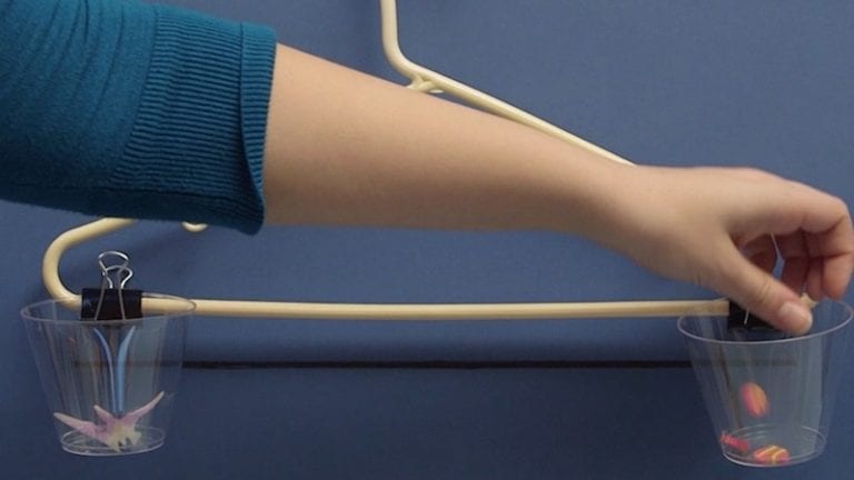 Teach Non-Standard Weights & Measurement With A DIY Weigh Station